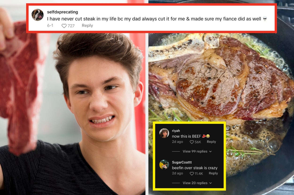 how to cook a steak tiktok
