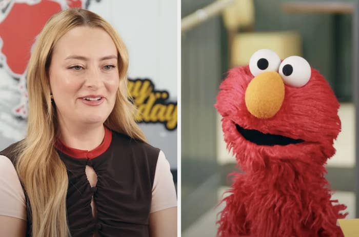 Elmo Chicken Shop Date With Amelia Dimoldenberg