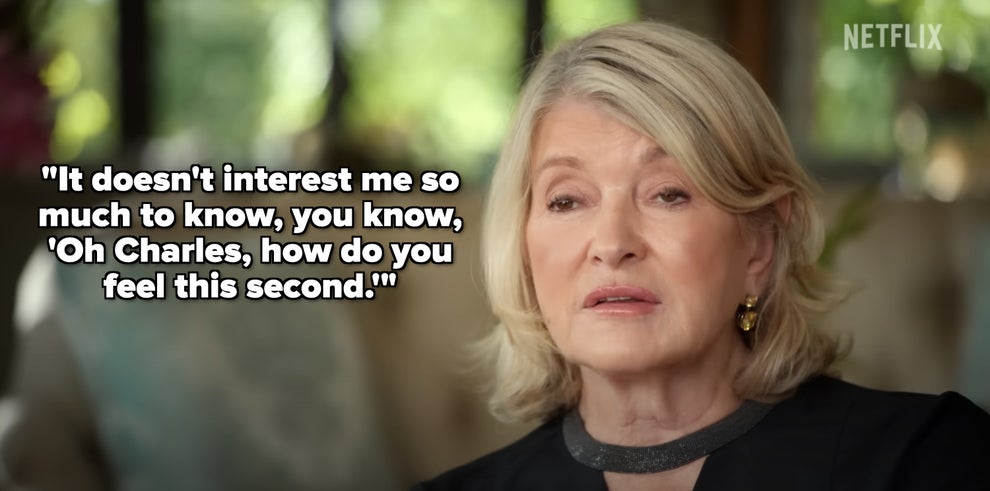 Martha Stewart Says She Doesn't Talk About Feelings