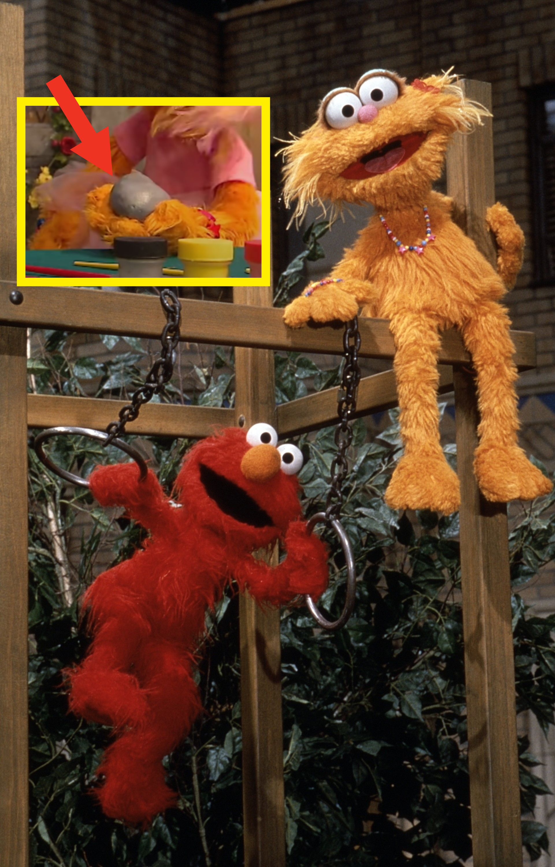 Elmo's Chicken Shop Date Interrupted By Rocco