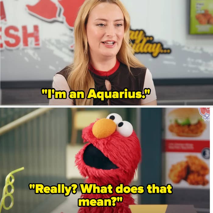Elmo's Chicken Shop Date Interrupted By Rocco