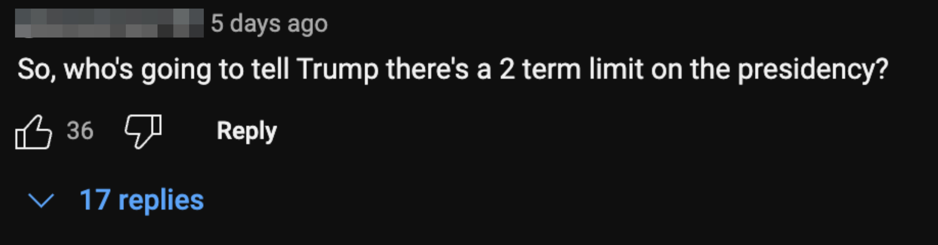 Reactions: Donald Trump Jokes About A Third Term