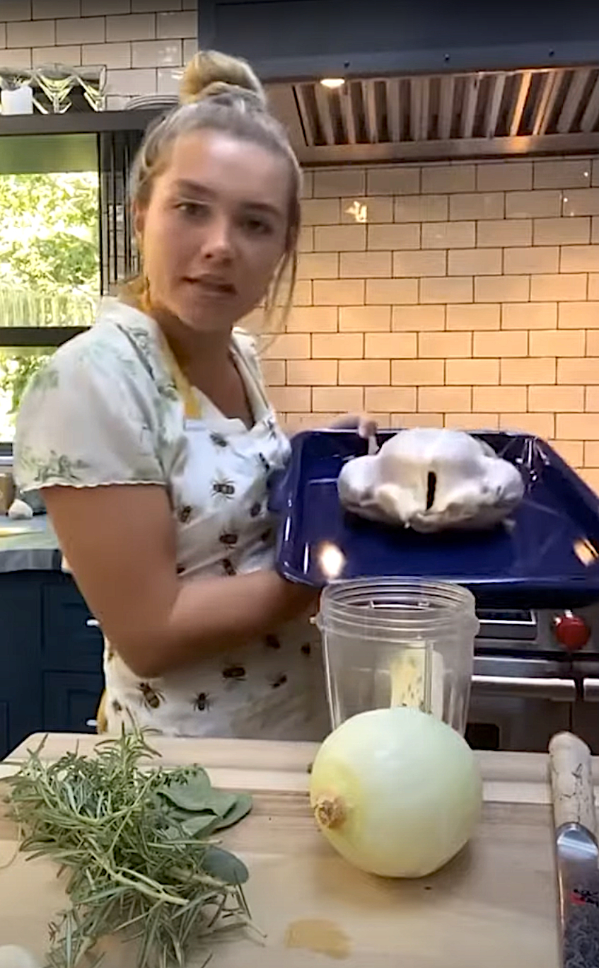 Why Florence Pugh's Chicken Is Perfect Holiday Fare