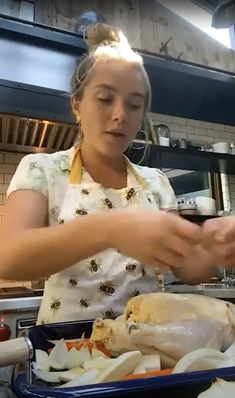 Why Florence Pugh's Chicken Is Perfect Holiday Fare