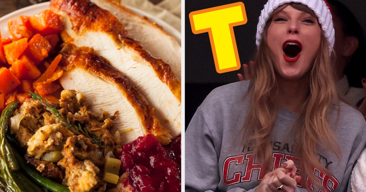 Food Quiz: Thanksgiving Food Guess First Initial