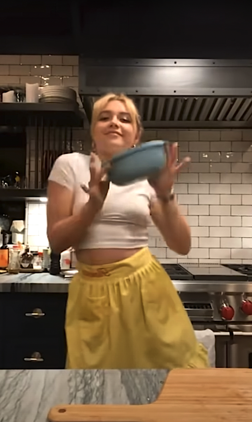 Why Florence Pugh's Chicken Is Perfect Holiday Fare