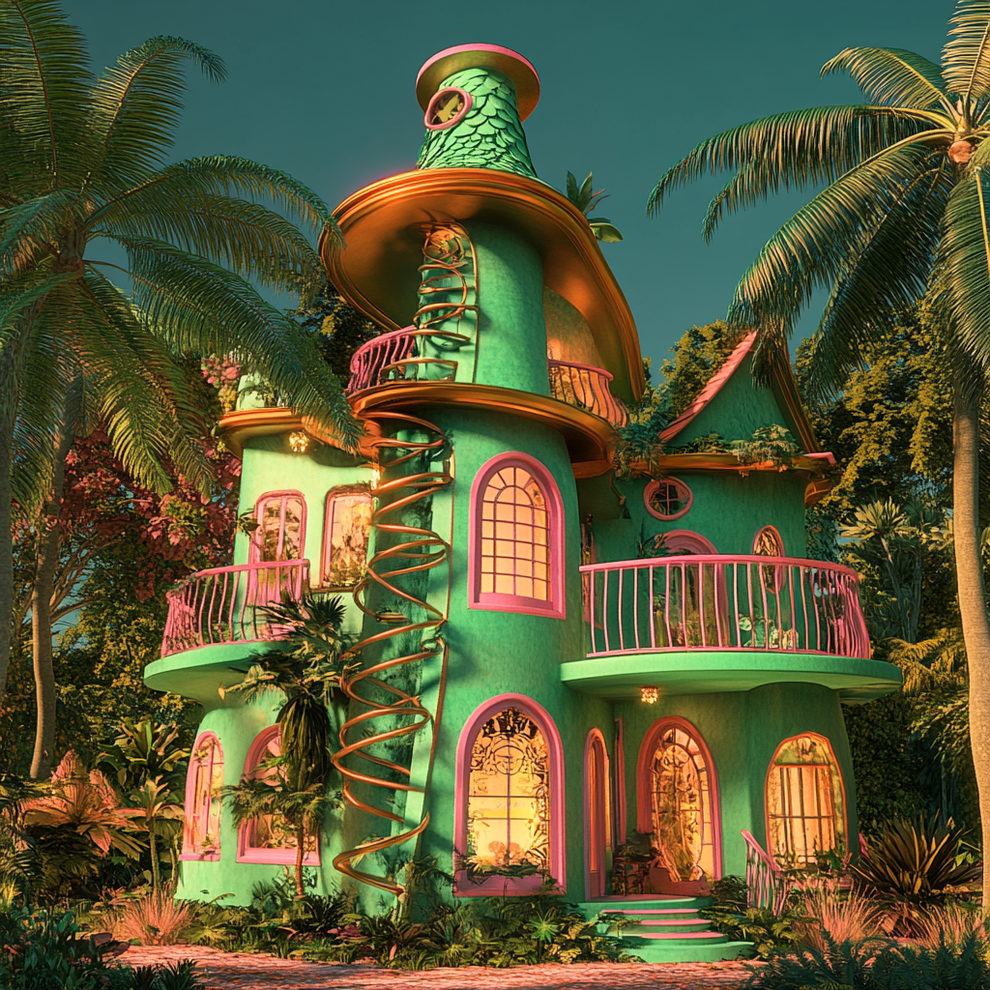 AI Photos Of Wicked Homes In Every US State