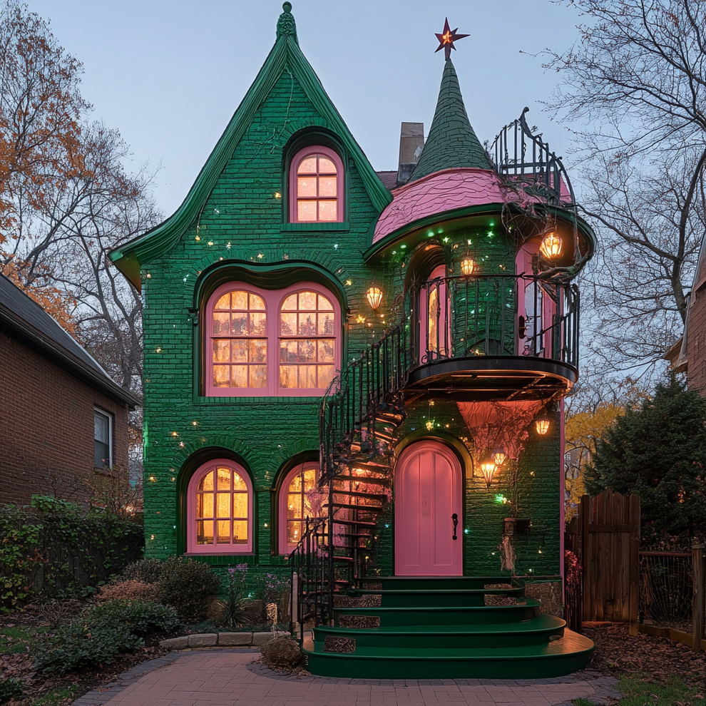 AI Photos Of Wicked Homes In Every US State