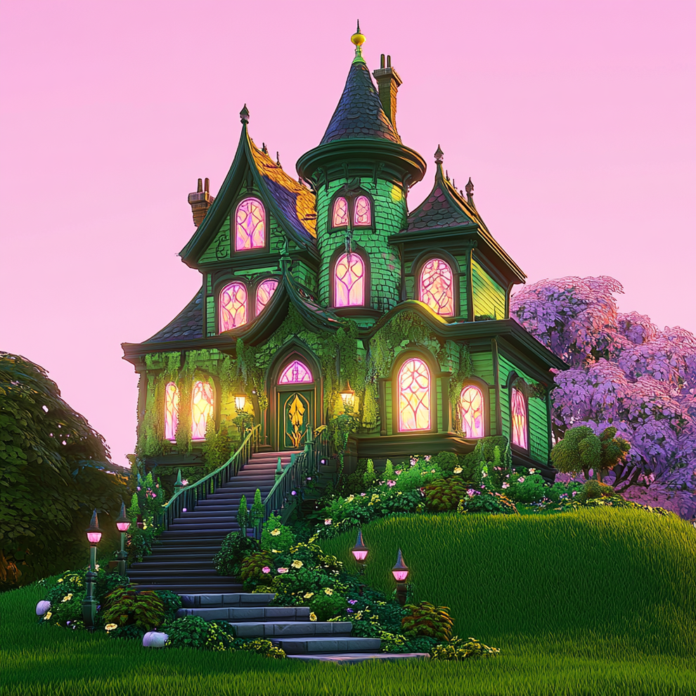 AI Photos Of Wicked Homes In Every US State