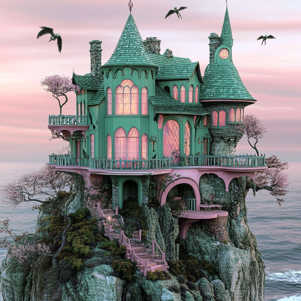 AI Photos Of Wicked Homes In Every US State