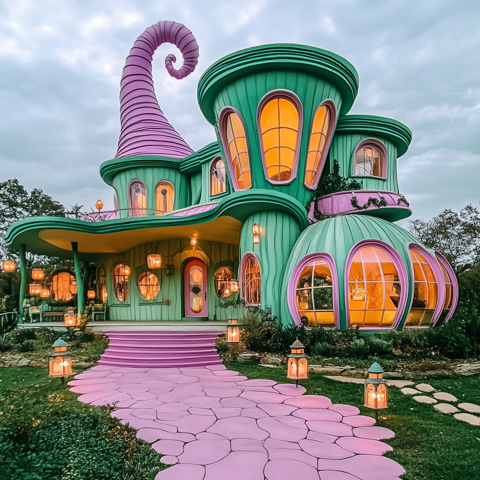 AI Photos Of Wicked Homes In Every US State