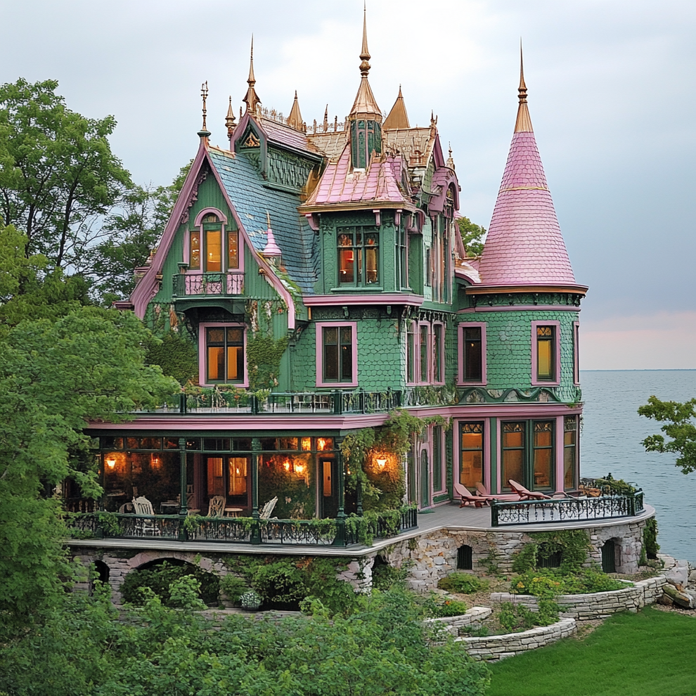 AI Photos Of Wicked Homes In Every US State