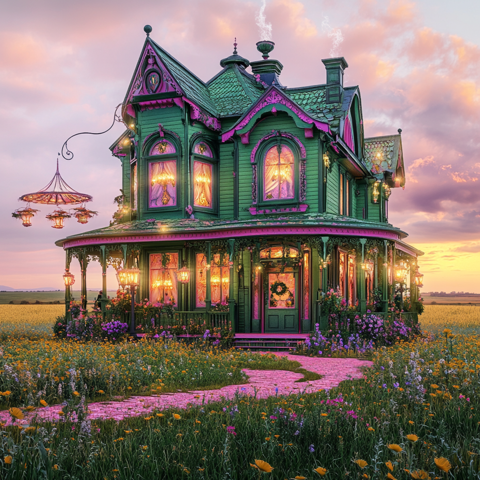 AI Photos Of Wicked Homes In Every US State