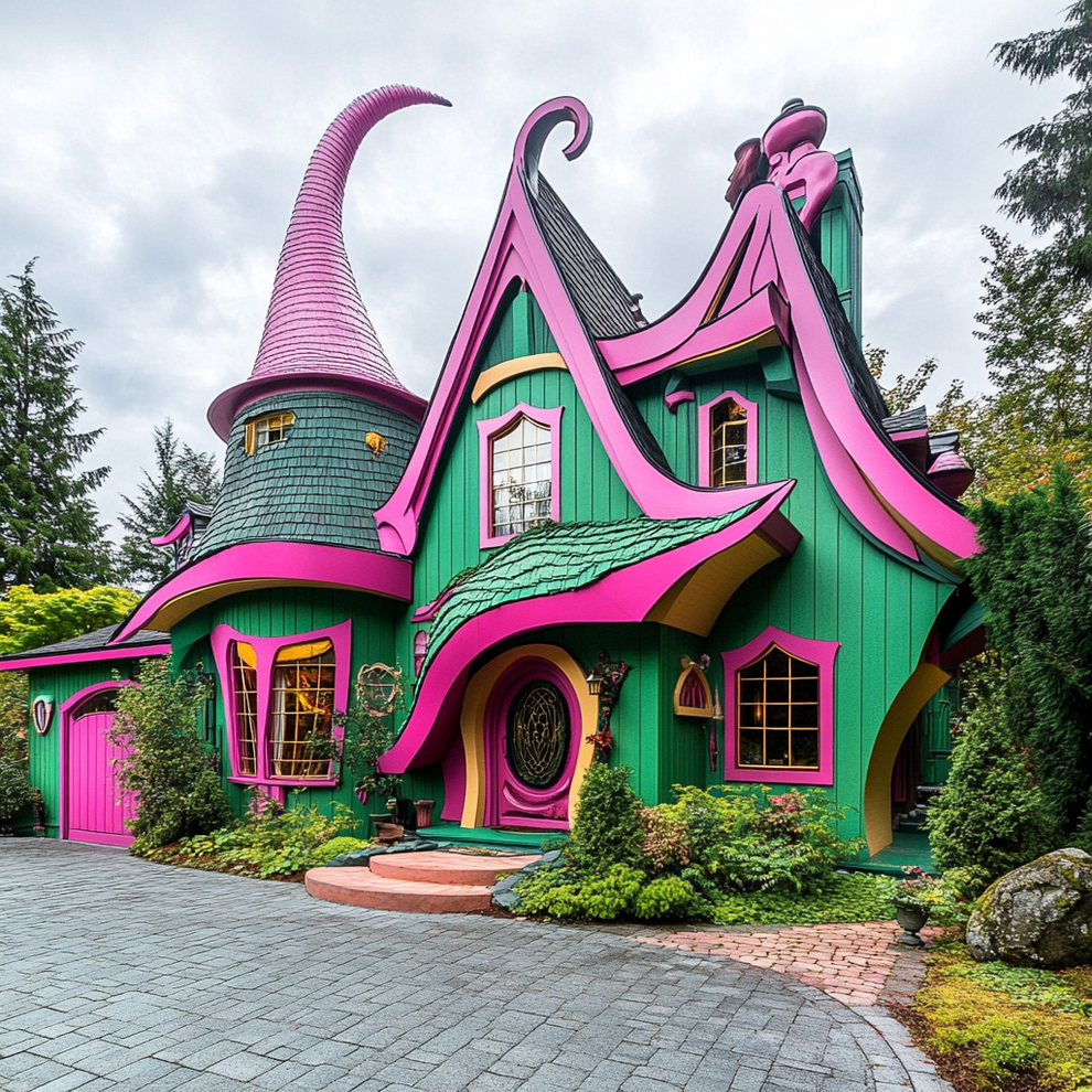 AI Photos Of Wicked Homes In Every US State