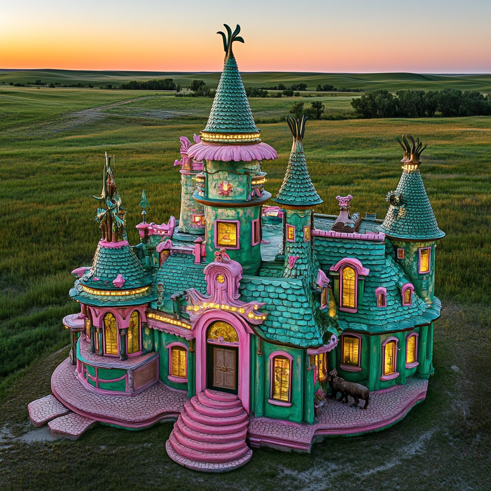 AI Photos Of Wicked Homes In Every US State