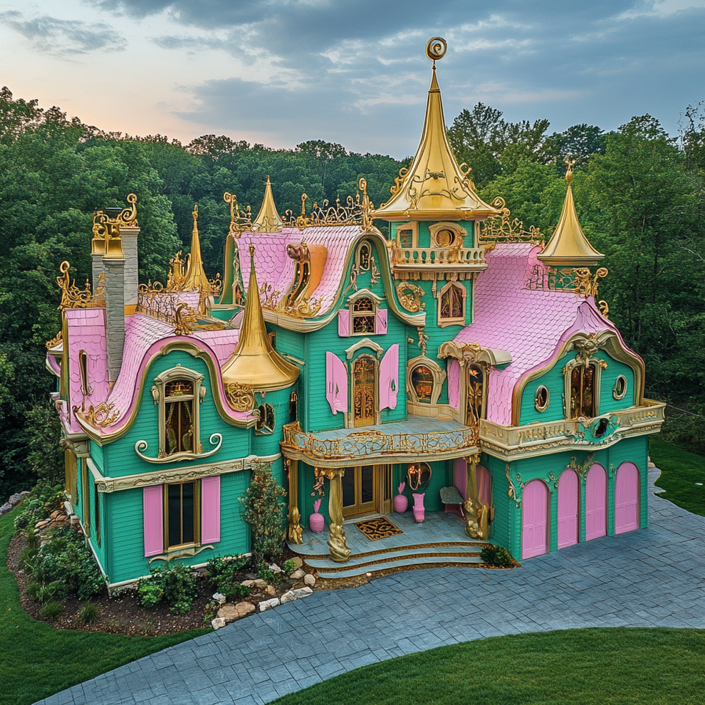 AI Photos Of Wicked Homes In Every US State