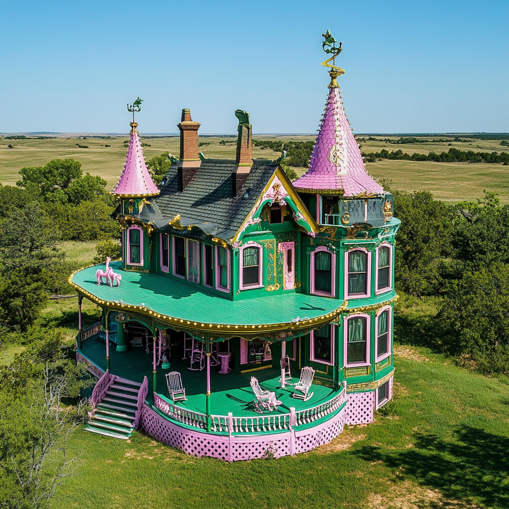 AI Photos Of Wicked Homes In Every US State