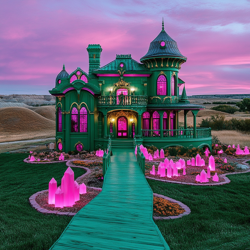 AI Photos Of Wicked Homes In Every US State