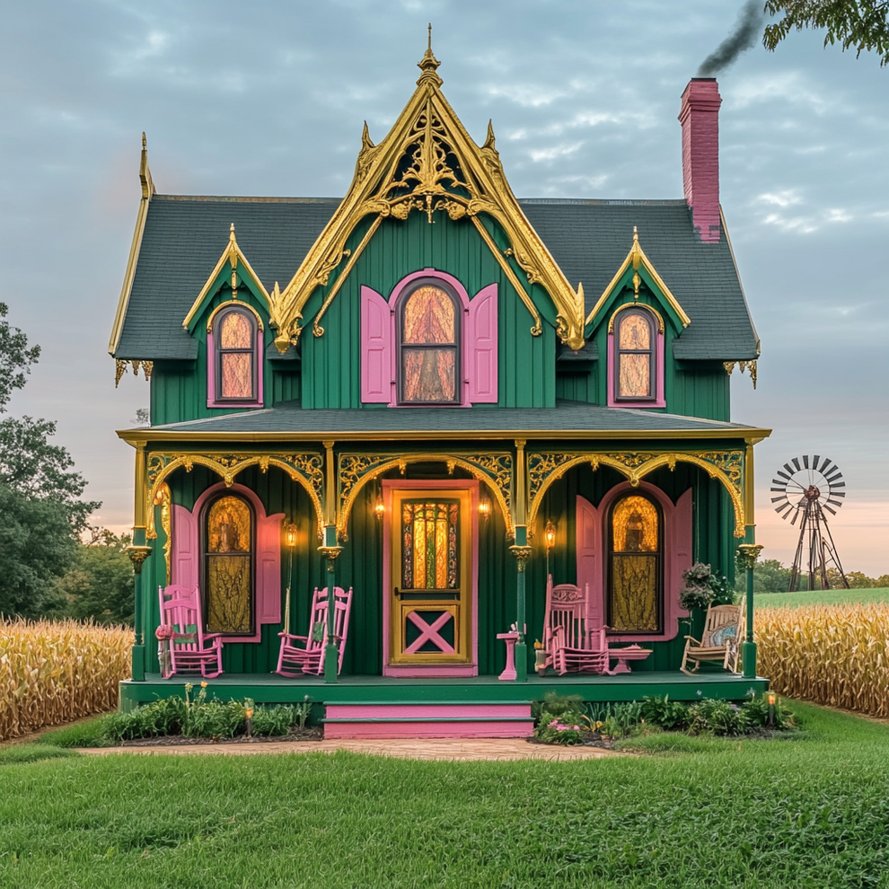 AI Photos Of Wicked Homes In Every US State