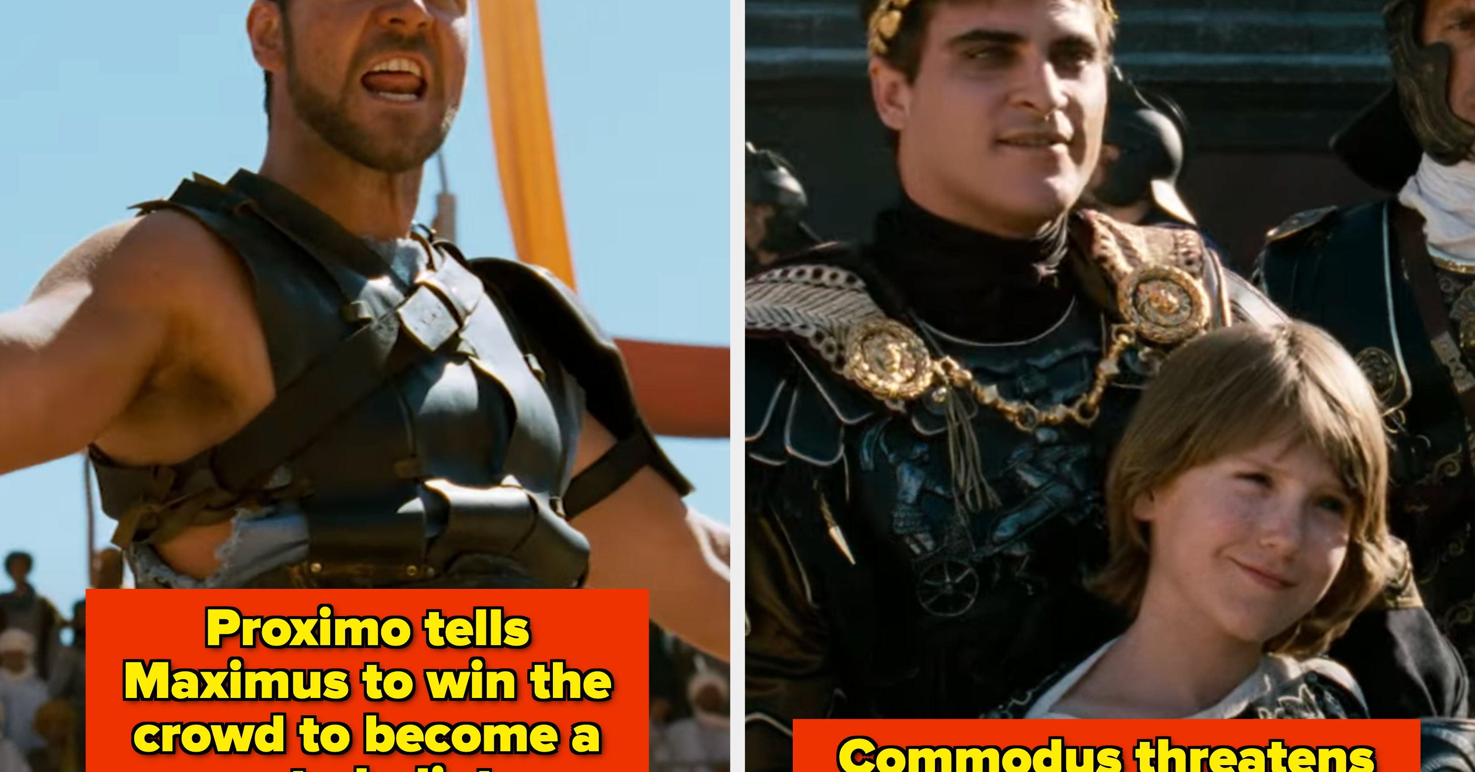 maximus becomes a gladiator