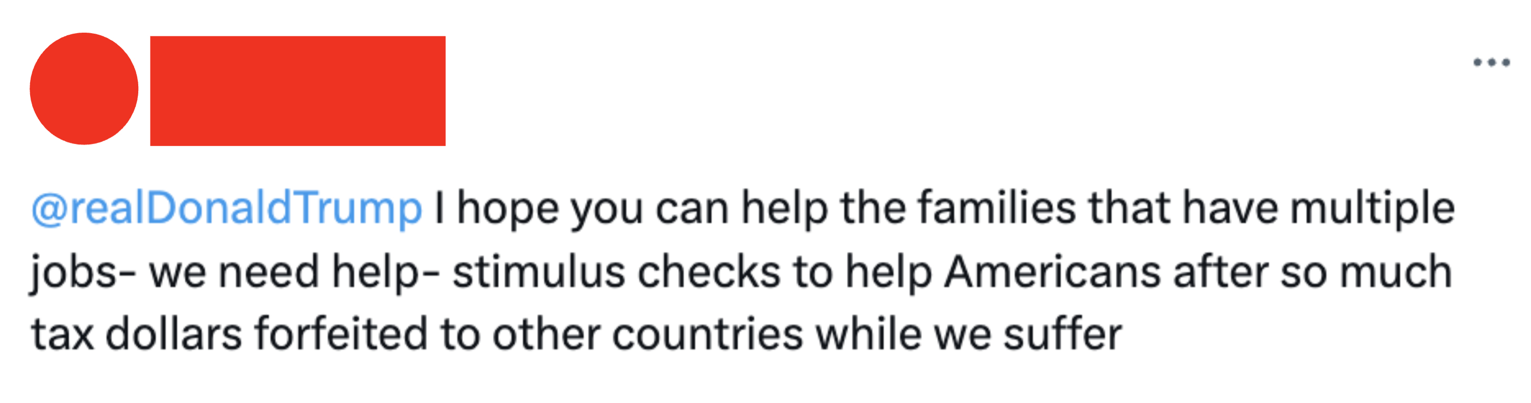 Trump Voters Apparently Think He'll Send Another Stimulus Out