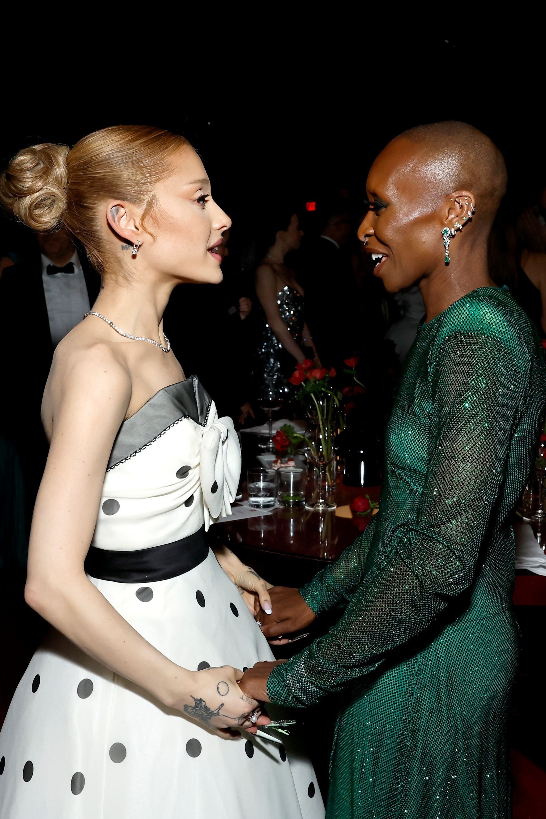 Ethan Slater On Ariana Grande And Cynthia Erivo Crying