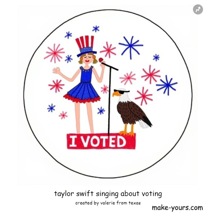 Official Winner of 'I Voted' Sticker Contest Announced