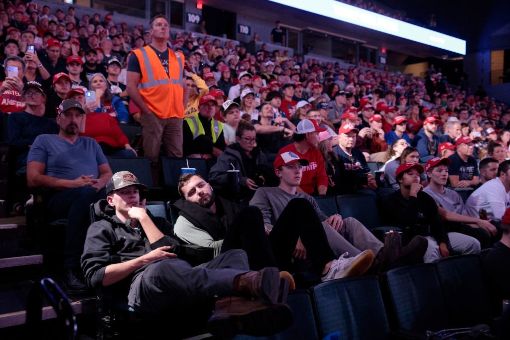 Kamala Harris's Last Rally Crowd Vs. Trump's Last Rally Crowd