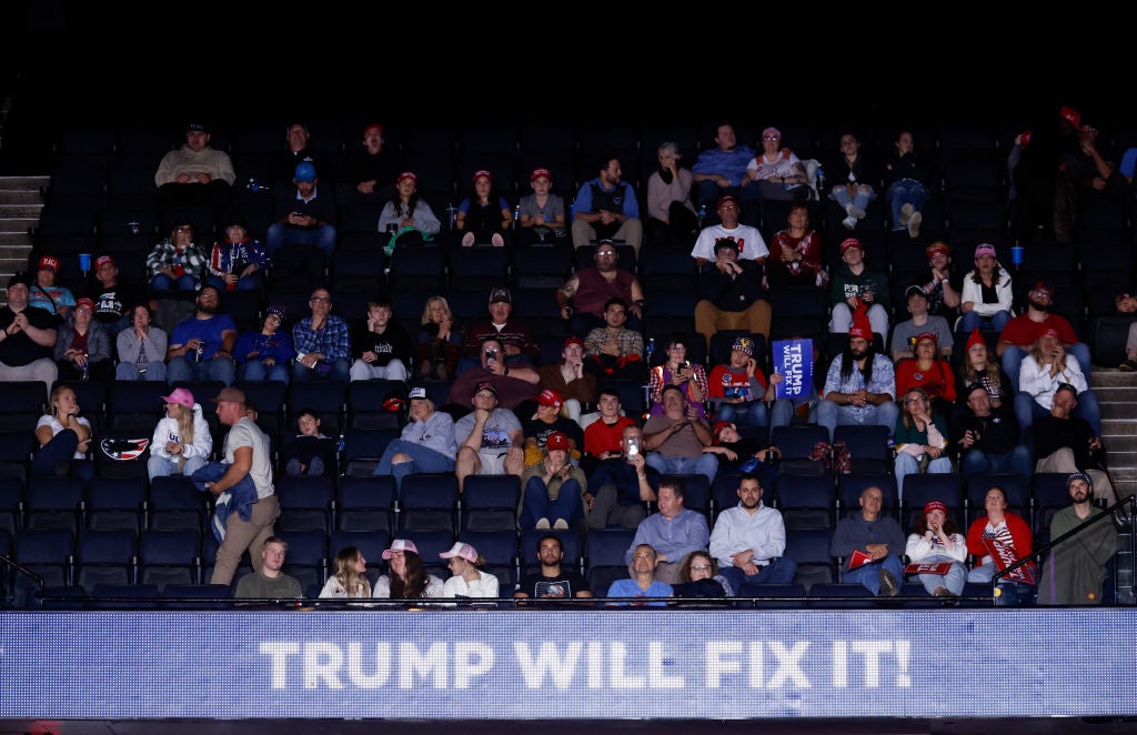 Kamala Harris's Last Rally Crowd Vs. Trump's Last Rally Crowd