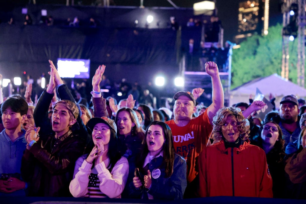 Kamala Harris's Last Rally Crowd Vs. Trump's Last Rally Crowd