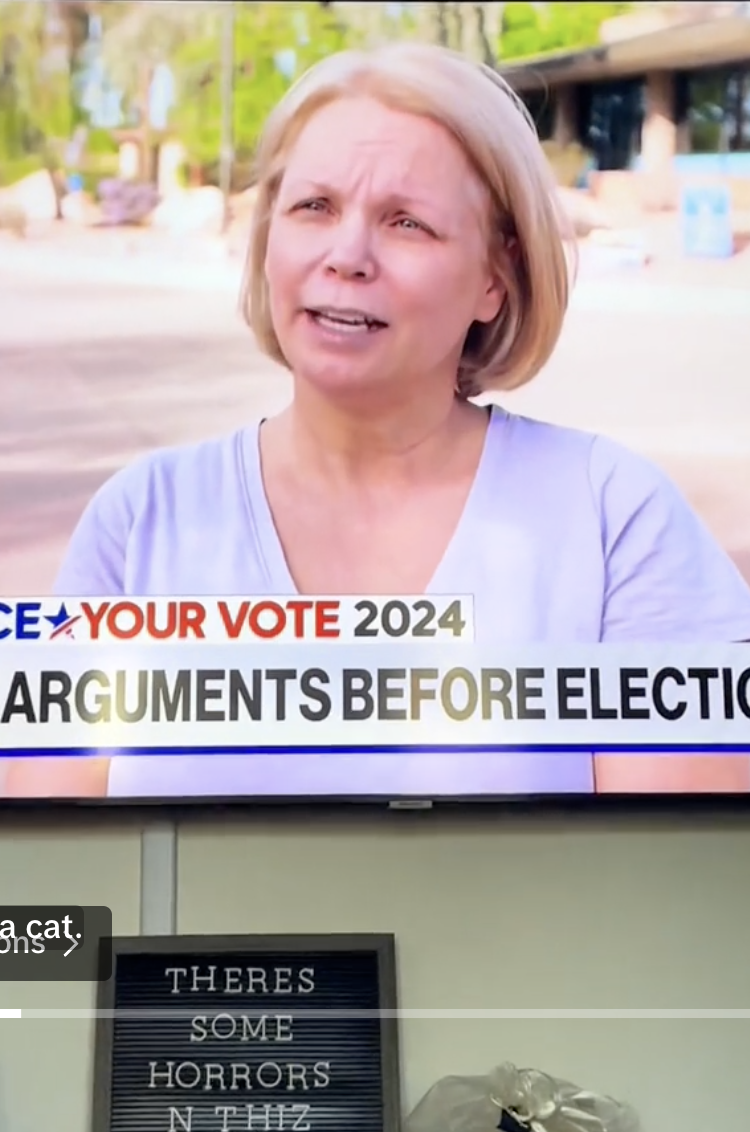 This Woman's Extremely Relatable Election Day Ritual Is Going Viral