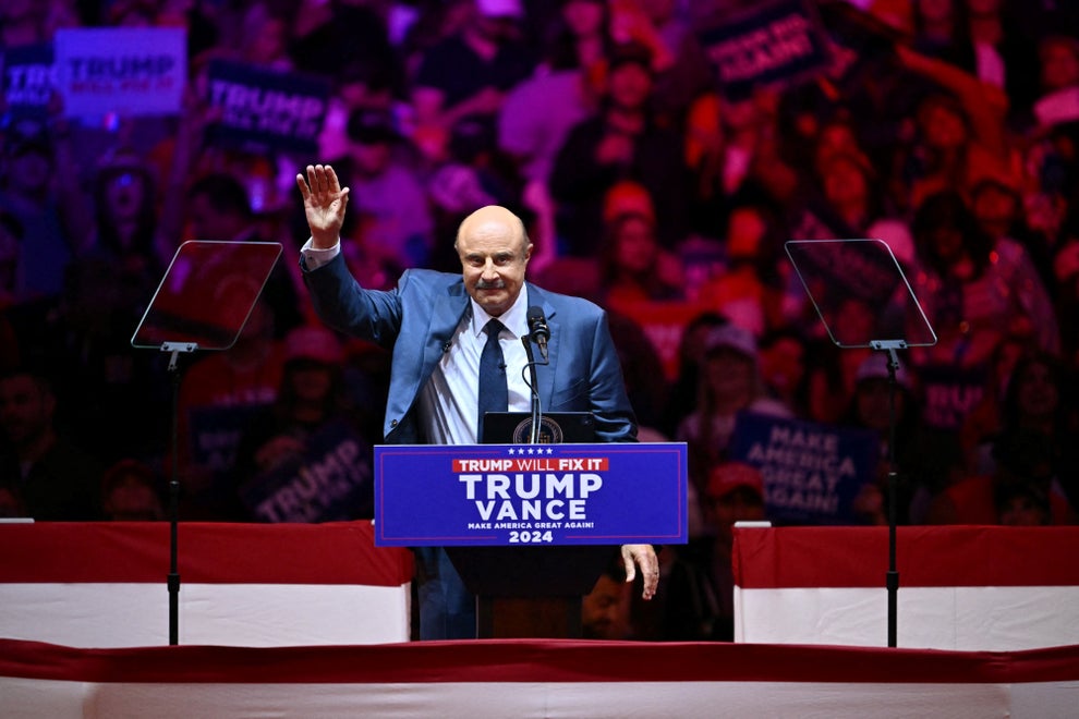 Why Dr. Phil Spoke At Donald Trump's NYC Rally