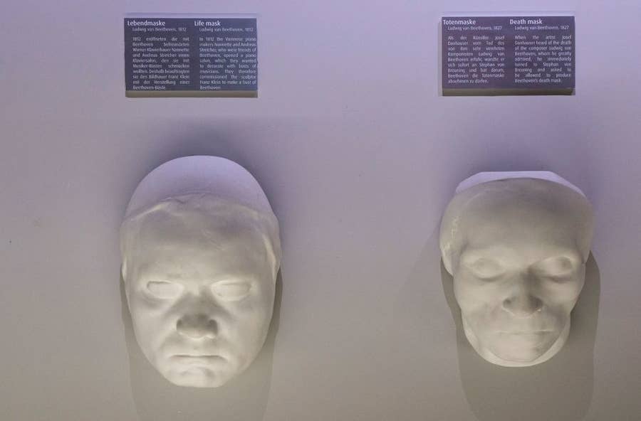 famous life masks