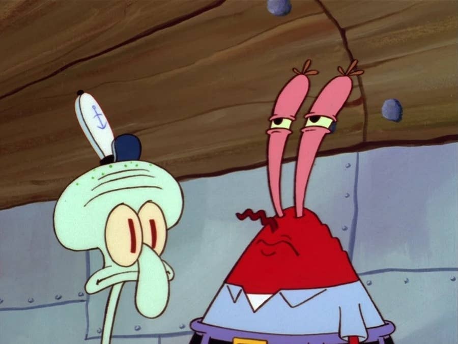 mr krabs face