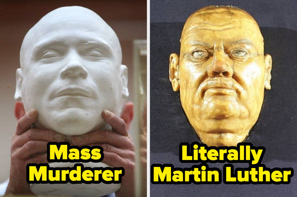 famous life masks