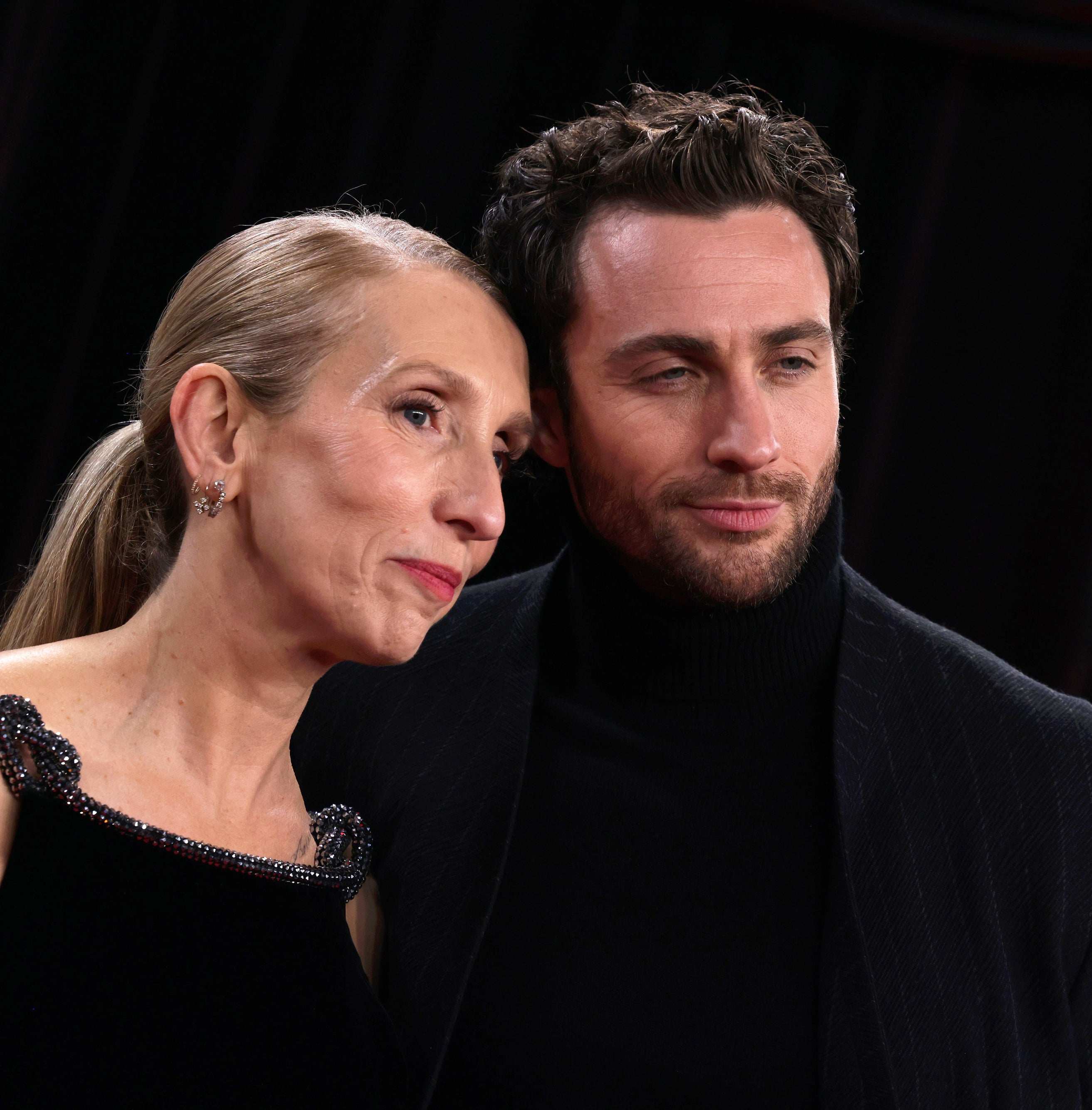 Sam And Aaron Taylor-Johnson Attend Premiere With Daughters