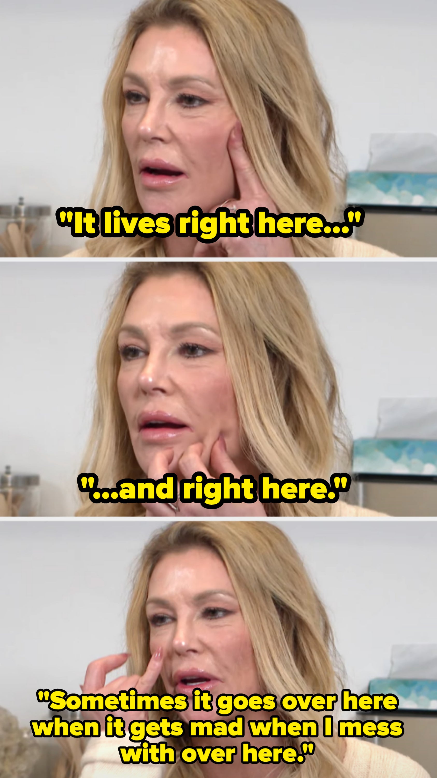 Brandi Glanville Says She Has A Potential Face Parasite
