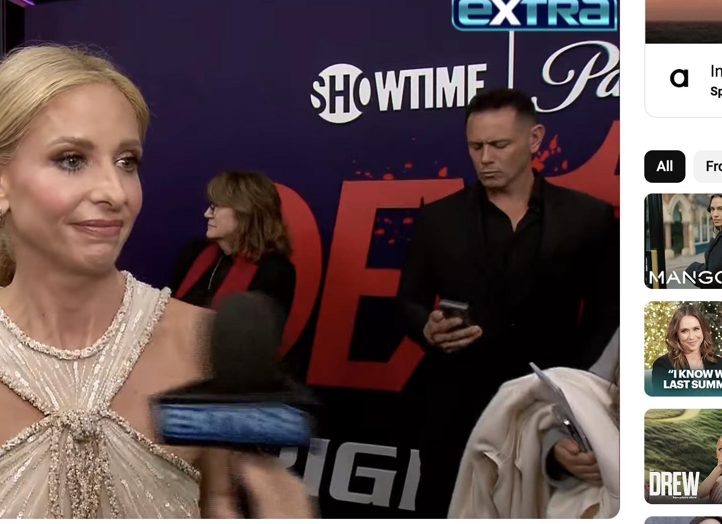 Sarah Michelle Gellar Reacts To Jennifer Love Hewitt Question