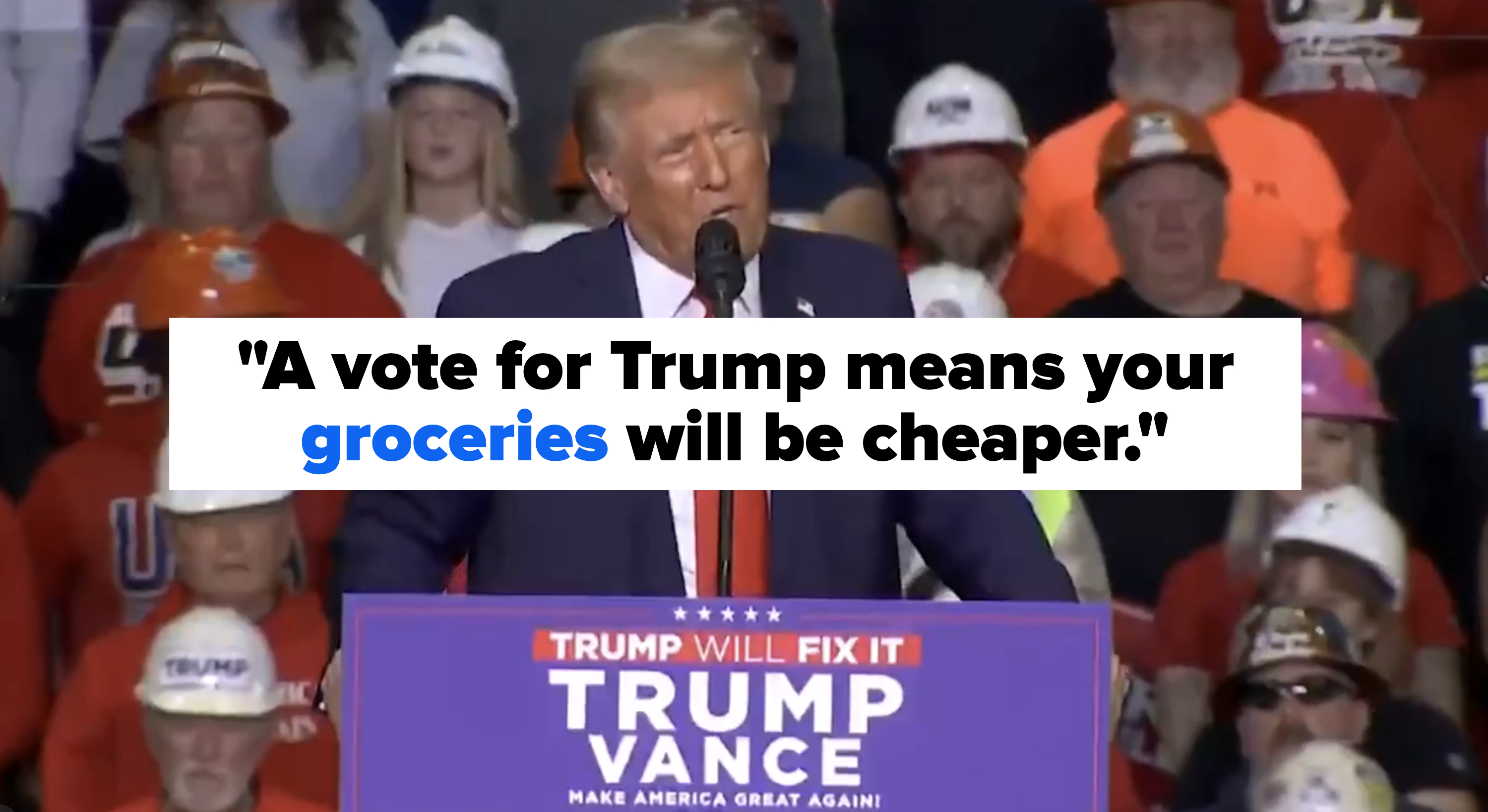 Reactions To Trump's Grocery Price U-Turn