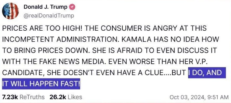 Reactions To Trump's Grocery Price U-Turn