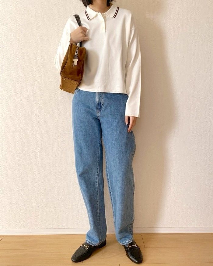 【GU】2290円→1490円に値下げ中！シルエットが今っぽい「ゆったりトップス」上半身がすっきり見えて嬉しい！《購入レビュー》【画像・動画】