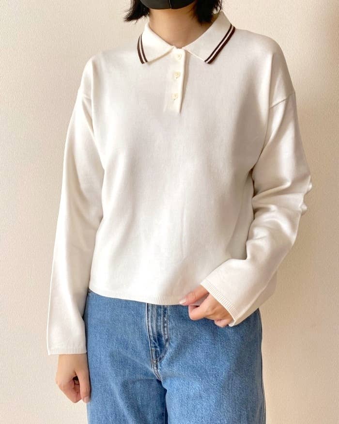 【GU】2290円→1490円に値下げ中！シルエットが今っぽい「ゆったりトップス」上半身がすっきり見えて嬉しい！《購入レビュー》