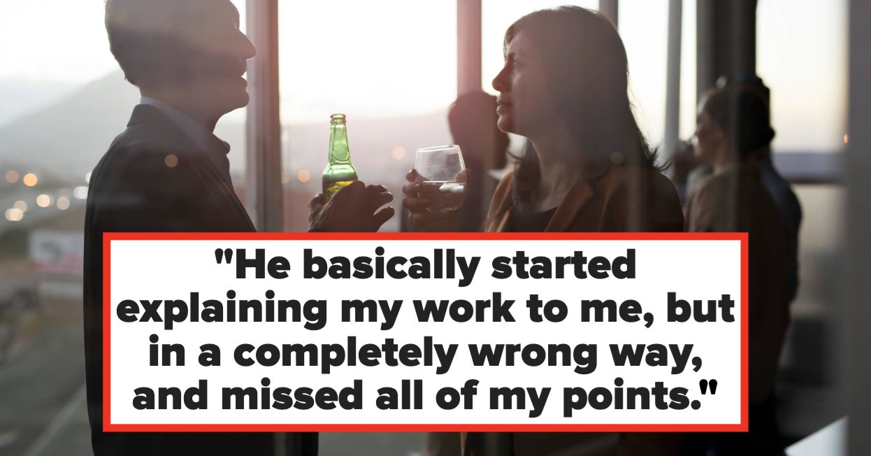 AITA: Woman Has Own Research Mansplained To Her