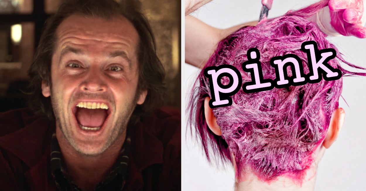 Horror Movies Color To Dye Hair Quiz