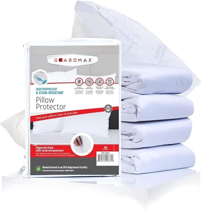 Protect Your Pillows From Turning Yellow With This
