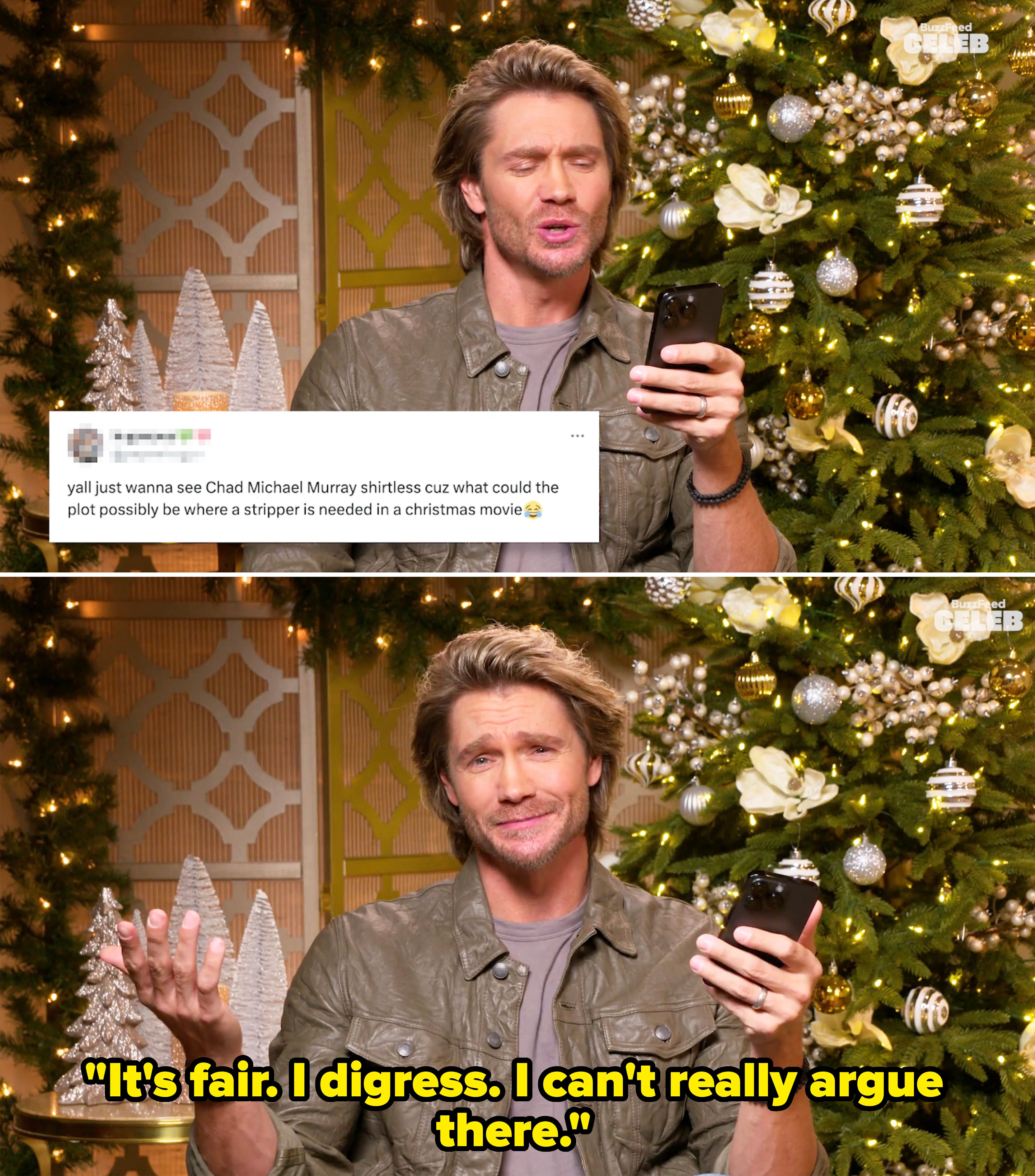 Chad Michael Murray Reacts To Thirst Tweets Part 2