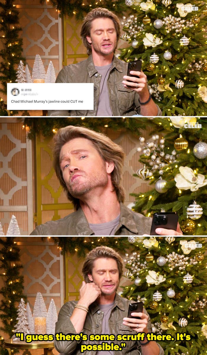 Chad Michael Murray Reacts To Thirst Tweets Part 2