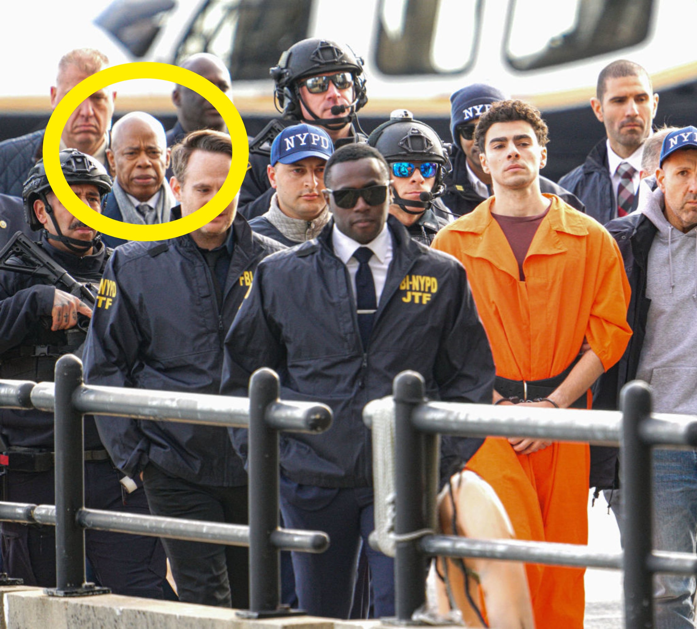 The NYPD's Photos Of Luigi Mangione's Perp Walk Are Going Viral