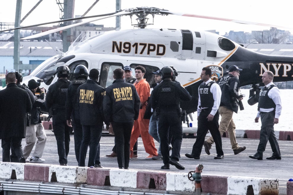 The NYPD's Photos Of Luigi Mangione's Perp Walk Are Going Viral