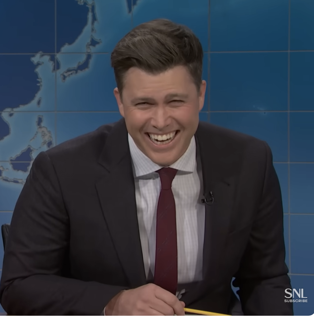 Scarlett Johansson Reacts To Colin Jost's Dirty SNL Joke